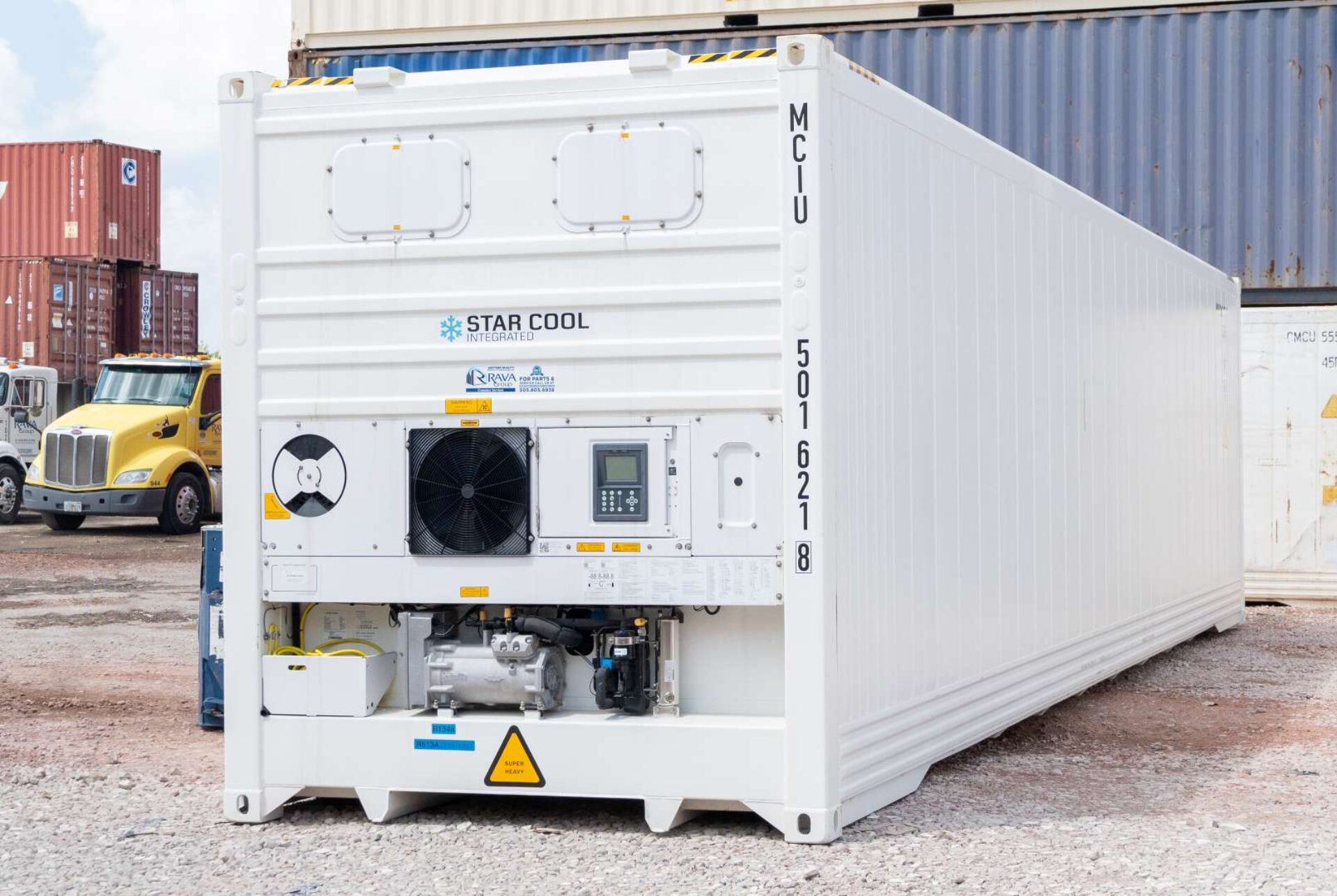 40' HC Refrigerated Container - RAVA Group Container Services